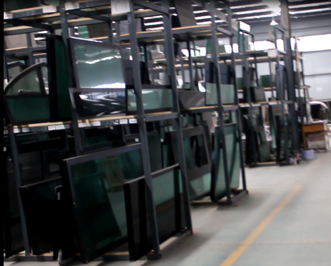 Tempered Bus Side Bus Window Glass Bus Sliding Windscreen Glass Oem