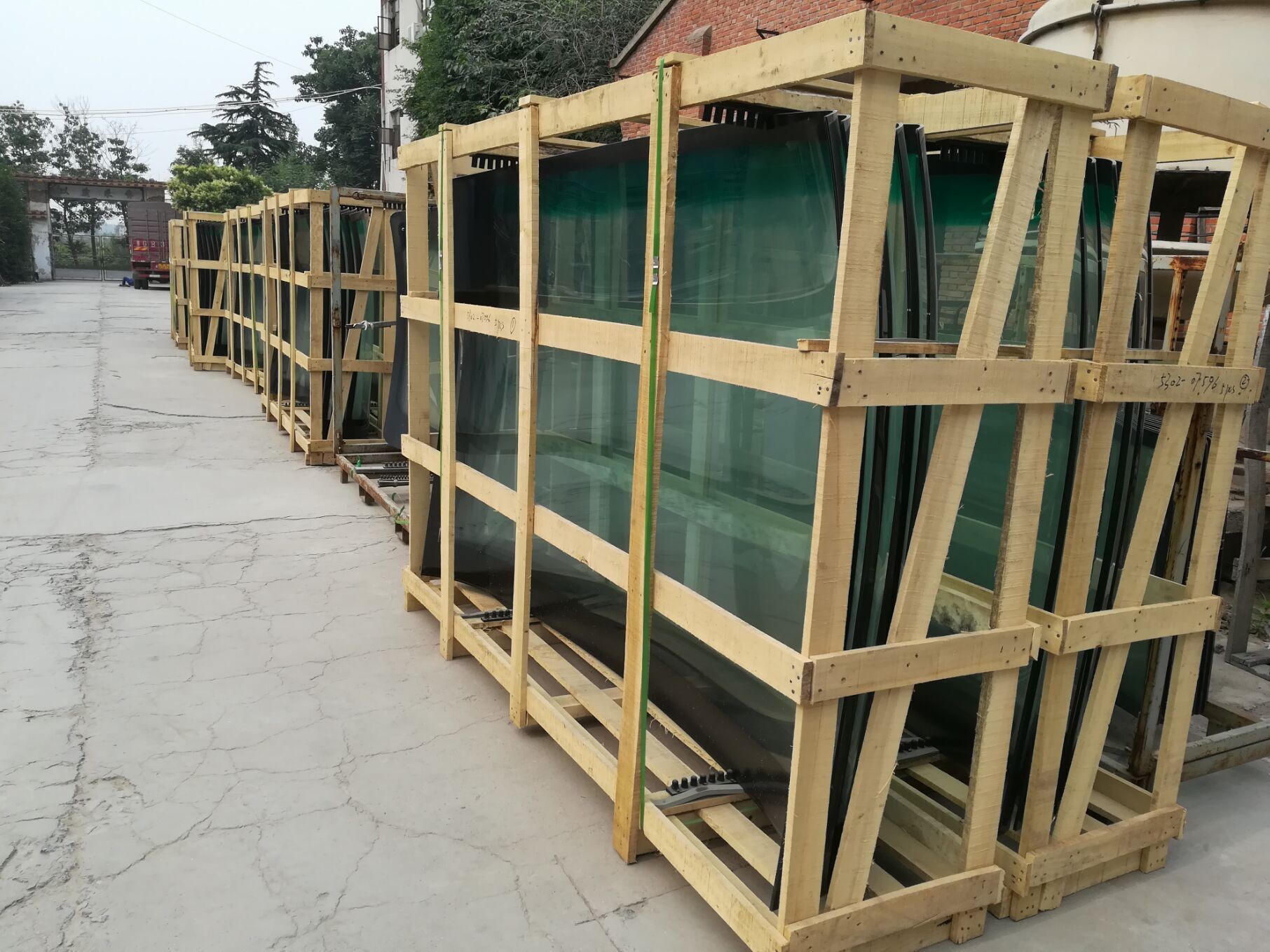 High Performance Bus Windshield Glass Sun Protection Anti - Vibration ...